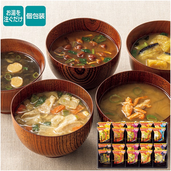 アマノフーズ おみそ汁贅沢ギフト 300Z | イオン東北オンライン